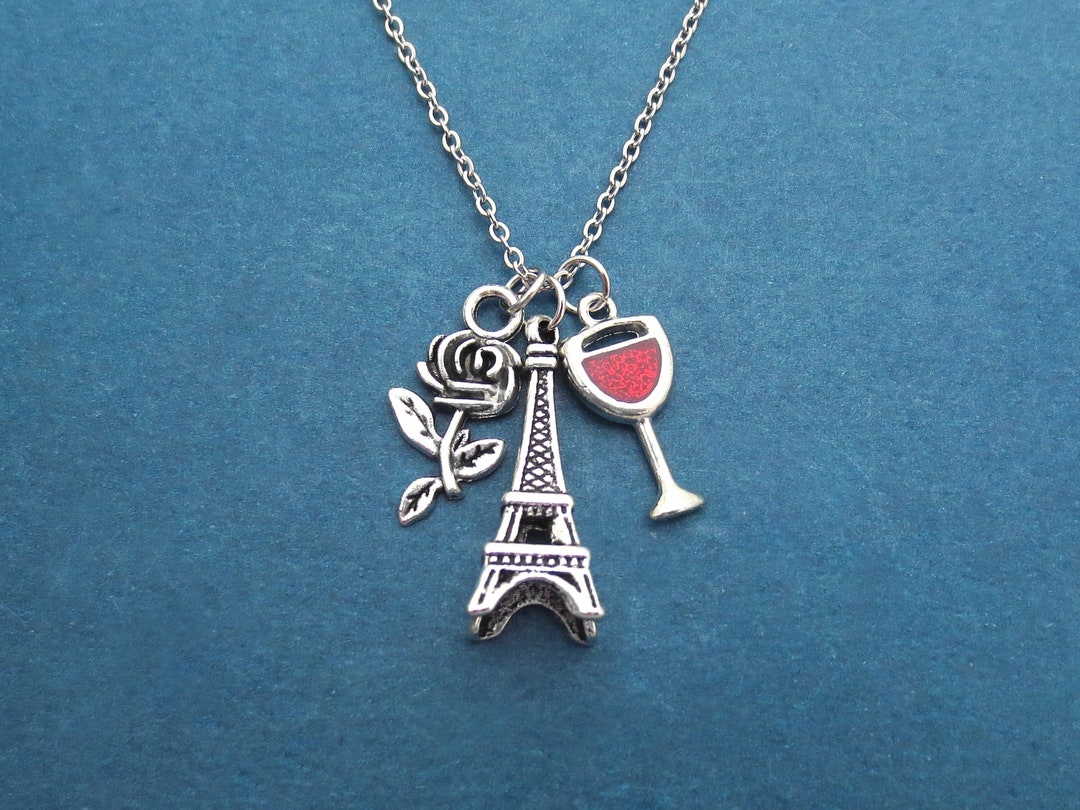 Eiffel Tower, Paris Necklace, Eiffel Tower Jewelry, French Necklace ...