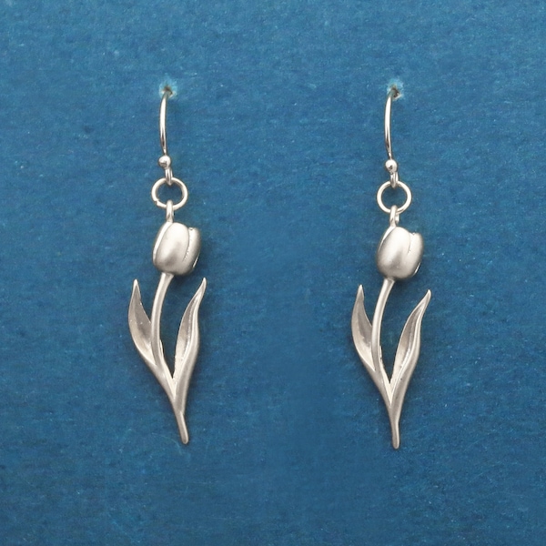 Tulip Earrings - Etsy UK