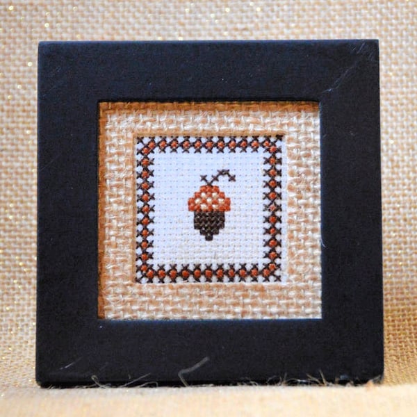Acorn Cross Stitch - Etsy