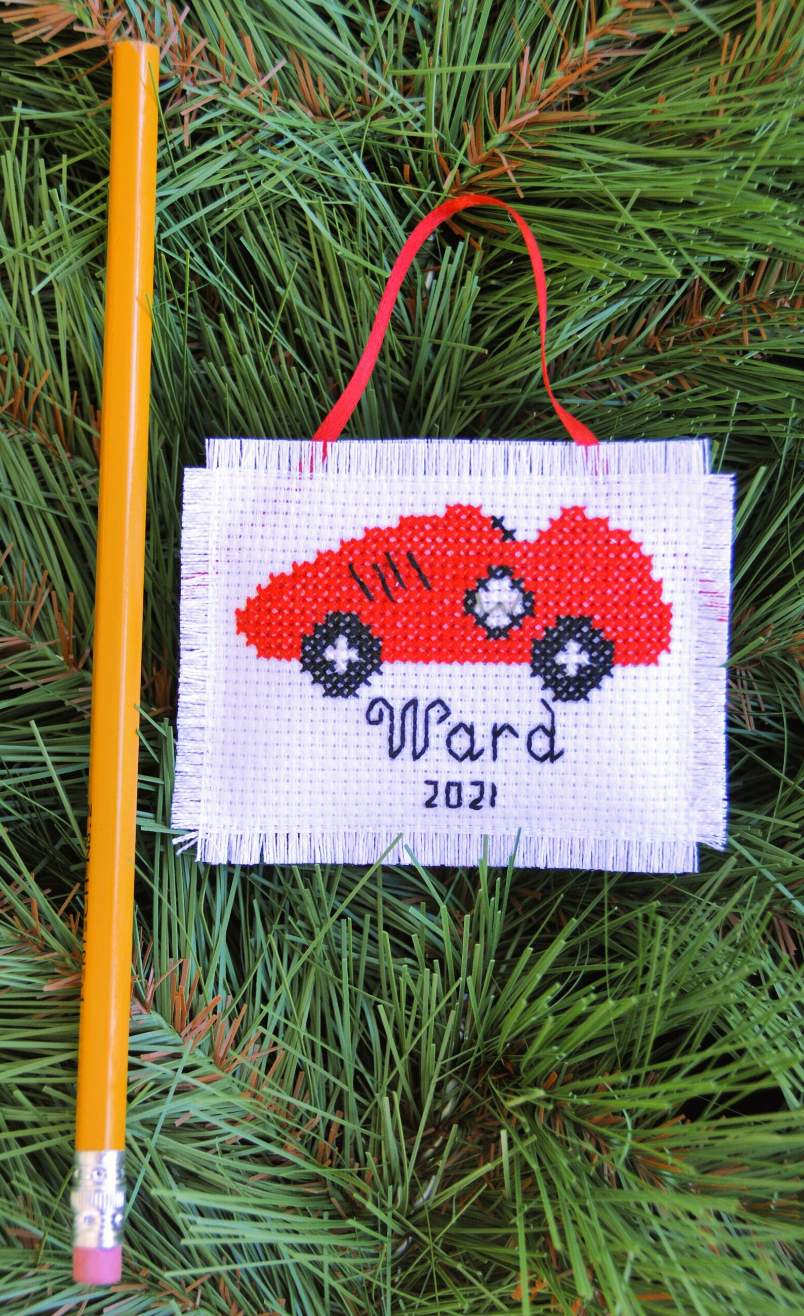 Race Car Toy Christmas Ornament for Speedster Driver Handmade - Etsy