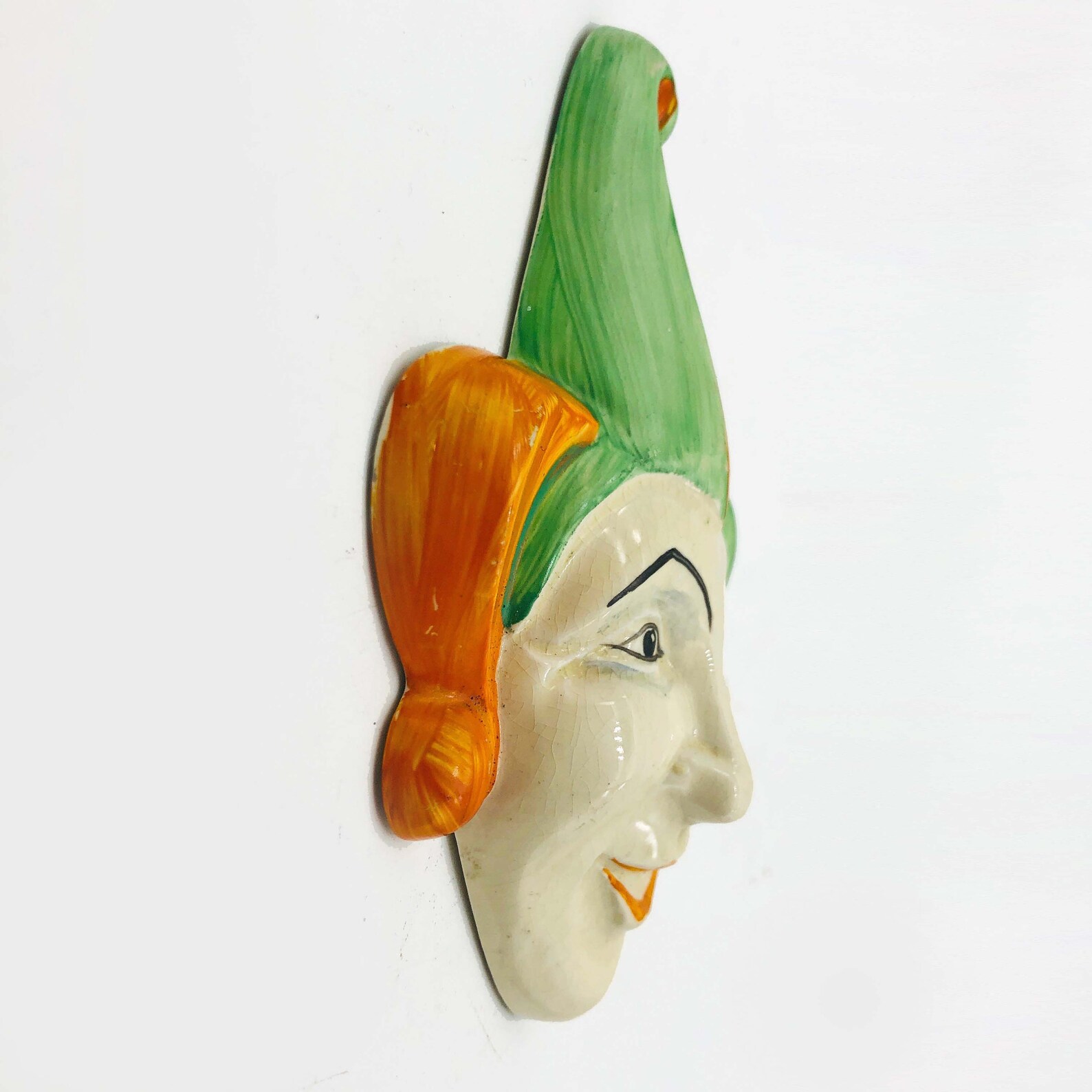 Art Deco Wall Mask. 1930s Ceramic Lancaster Studio Pottery - Etsy
