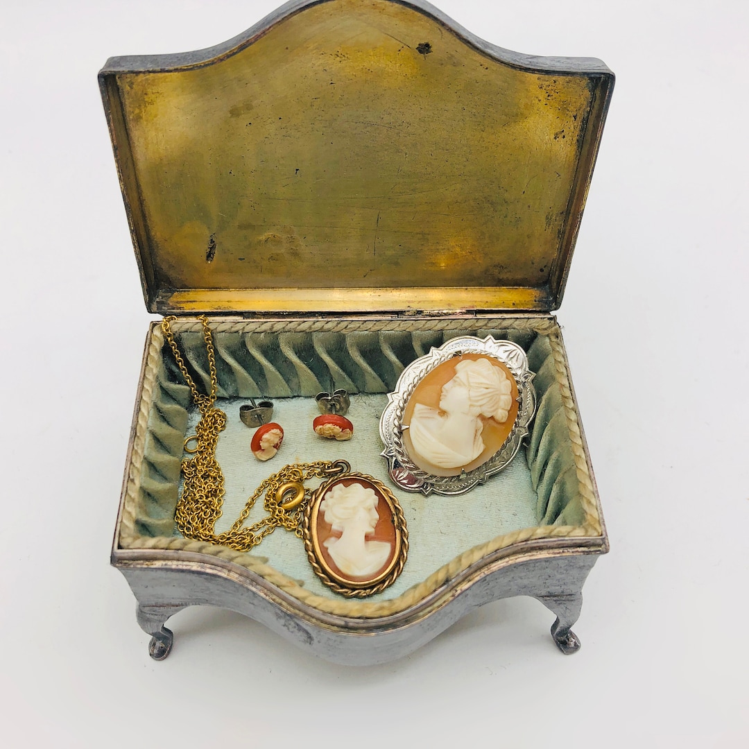 Antimony Box. Signed Antique Meiji Japan Dynasty Small Trinket - Etsy