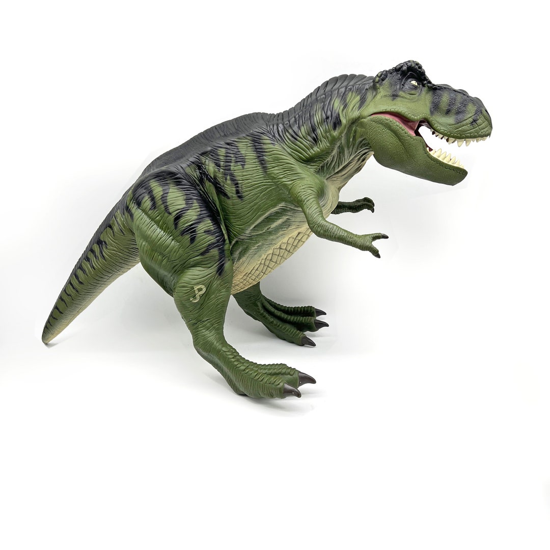 Giant T-rex Hand Puppet. Official 1996 Jurassic Park Lost World 2 Foot ...