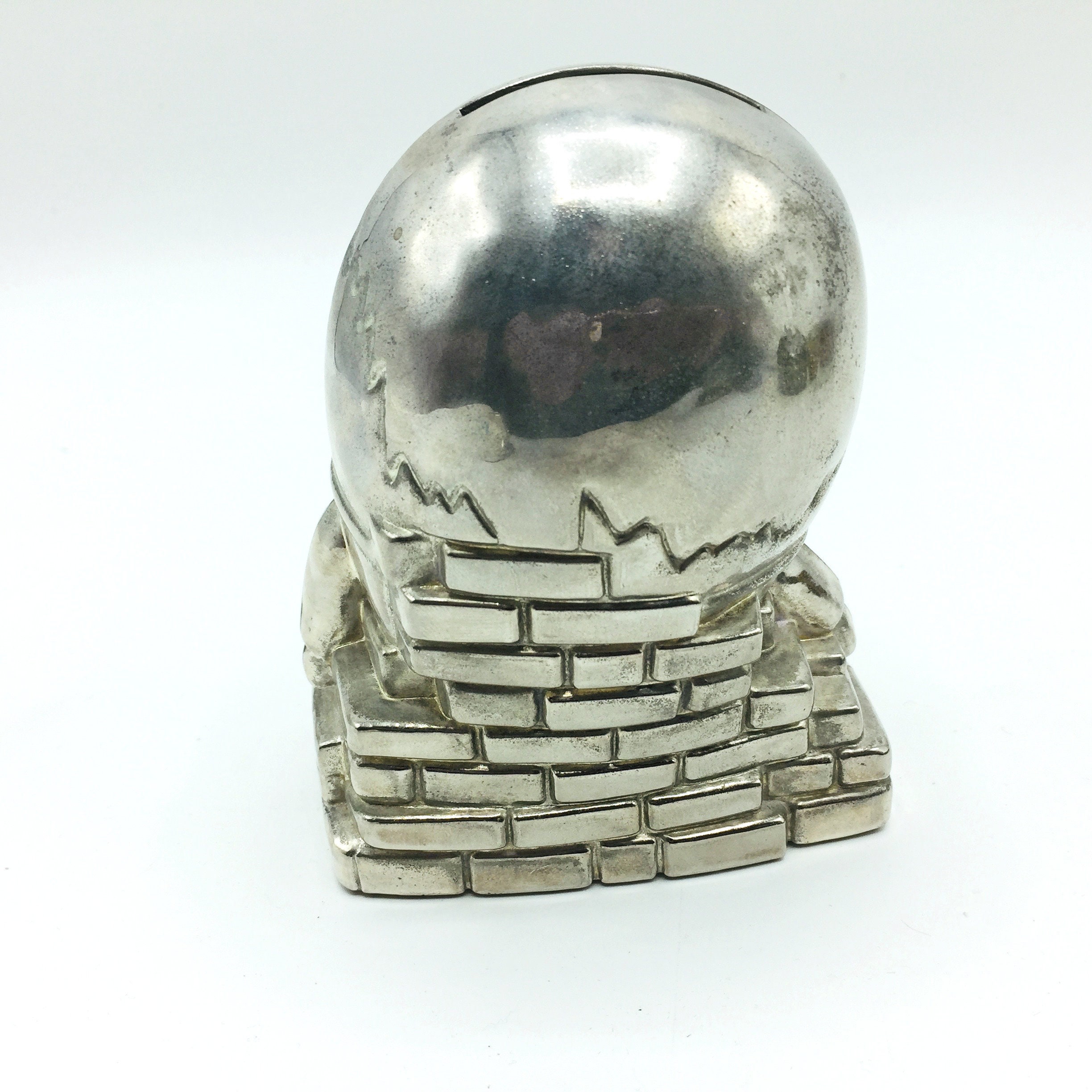 Vintage Silver Plated Humpty Dumpty Money Box / Piggy Bank & - Etsy UK