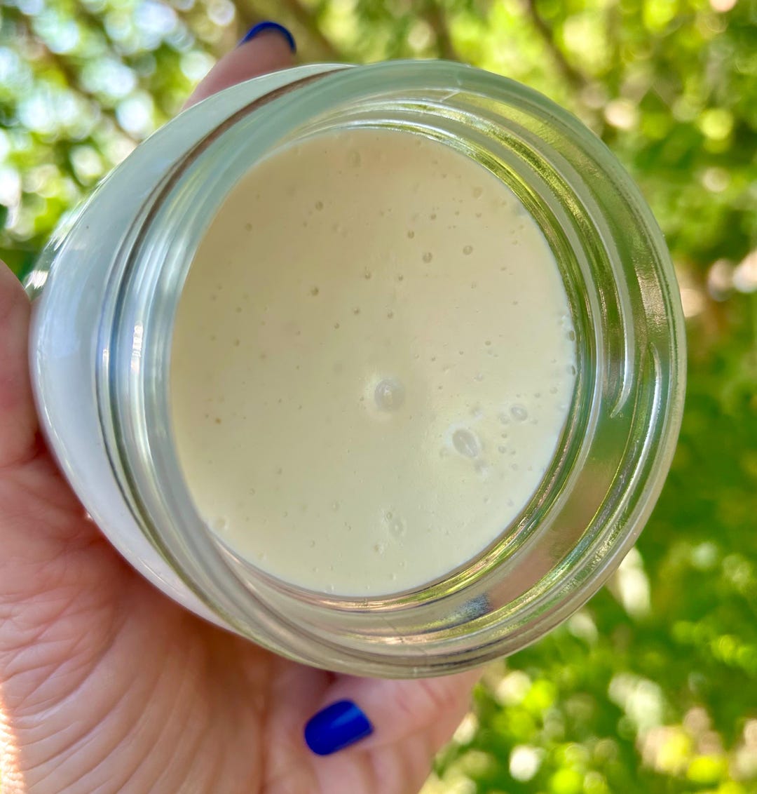 Oatmilk & Marigold Double Butter Crème 8oz Glass Jar - Etsy
