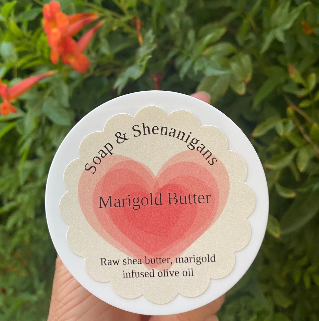 16oz Marigold Butter for Dogs/humans Heat Spots, Eczema, Sensitive Skin ...
