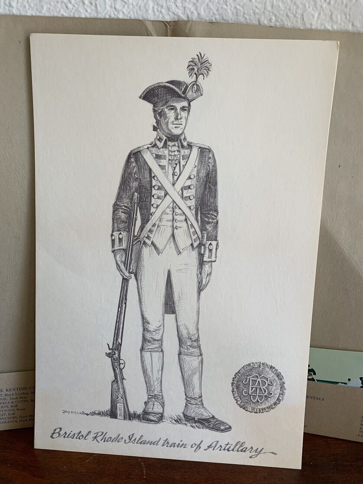 Set of Six Early Rhode Island Uniforms PRINTS by Compass Rose - Etsy