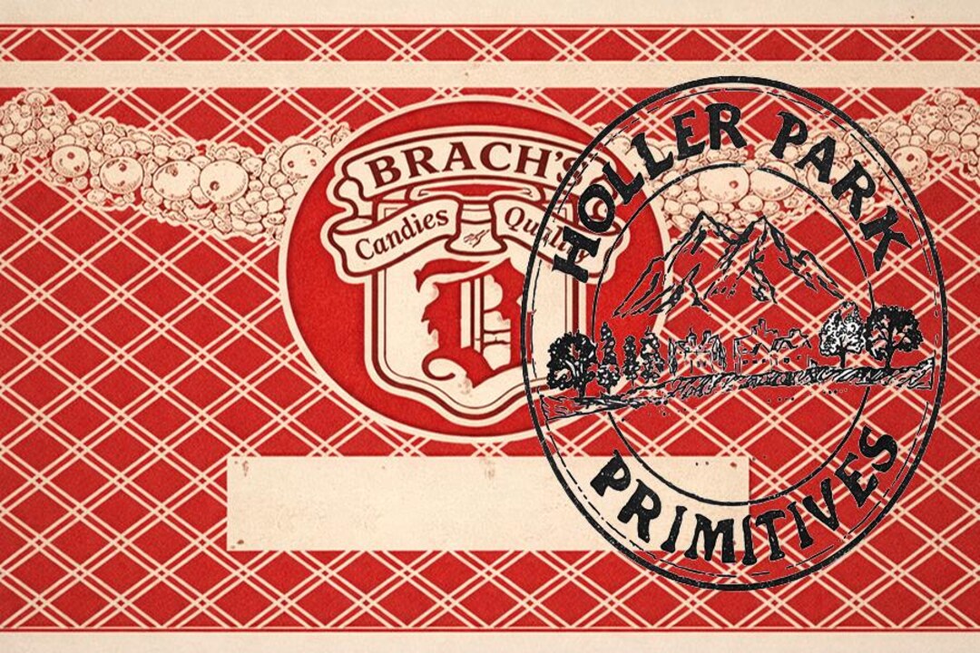 Reproduction Brach's Candies Label Printable Tags Scrapbook Fabric ...