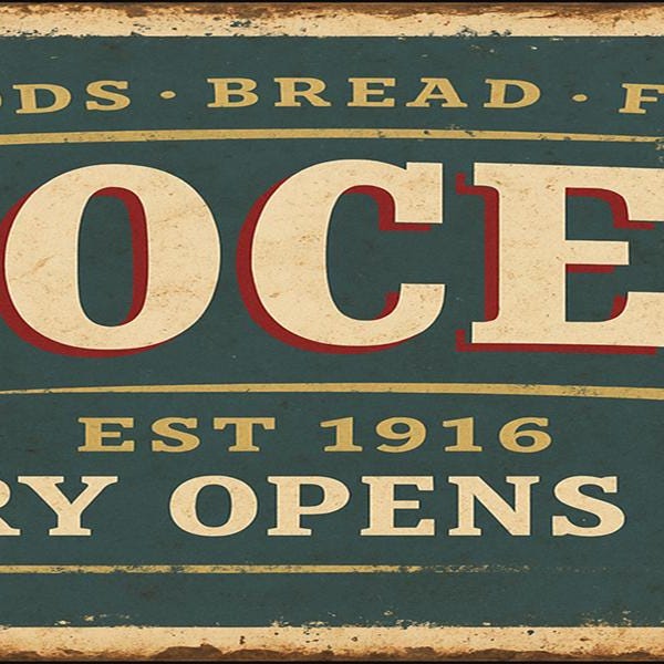 Grocery Sign - Etsy