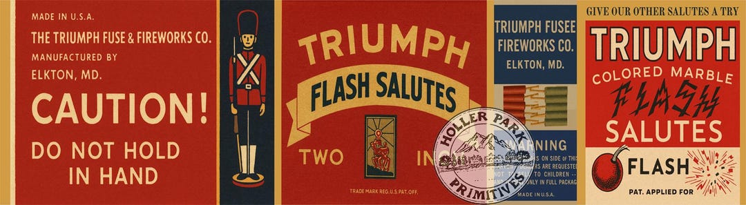 Vintage Label Printable: Replica Triumph Flash Salutes Wrap Label ...