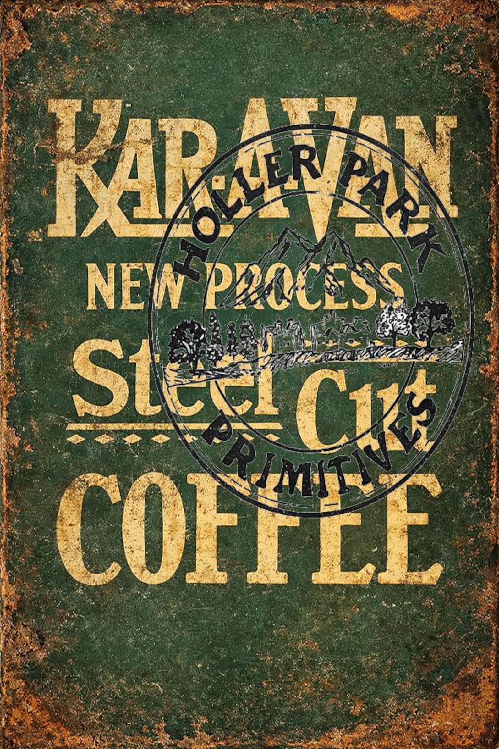Vintage Label Reproduction Printable: Reproduction Kar A Van Coffee ...
