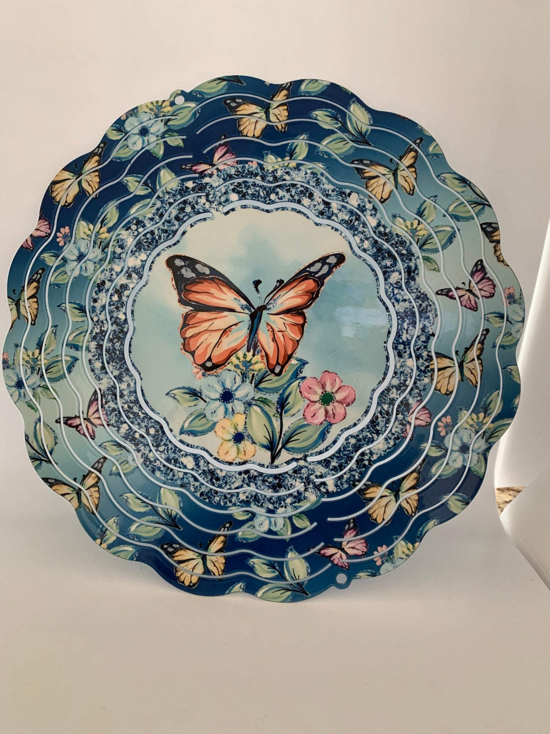 Metal Wind Spinner | Unique Wind Spinner | Hostess Gift| Yard Wind ...