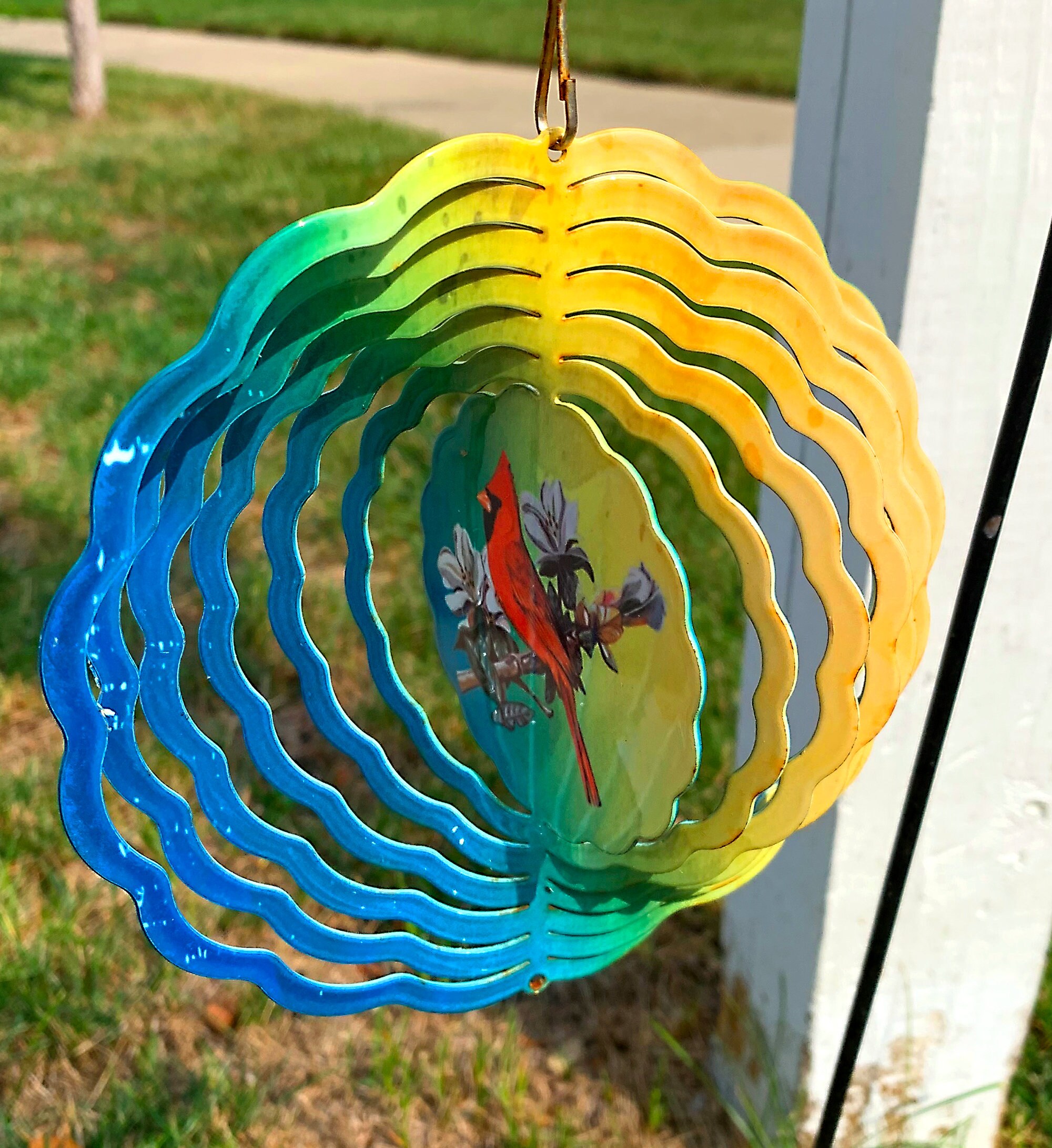 Metal Wind Spinner | Unique Wind Spinner | Hostess Gift| Yard Wind ...