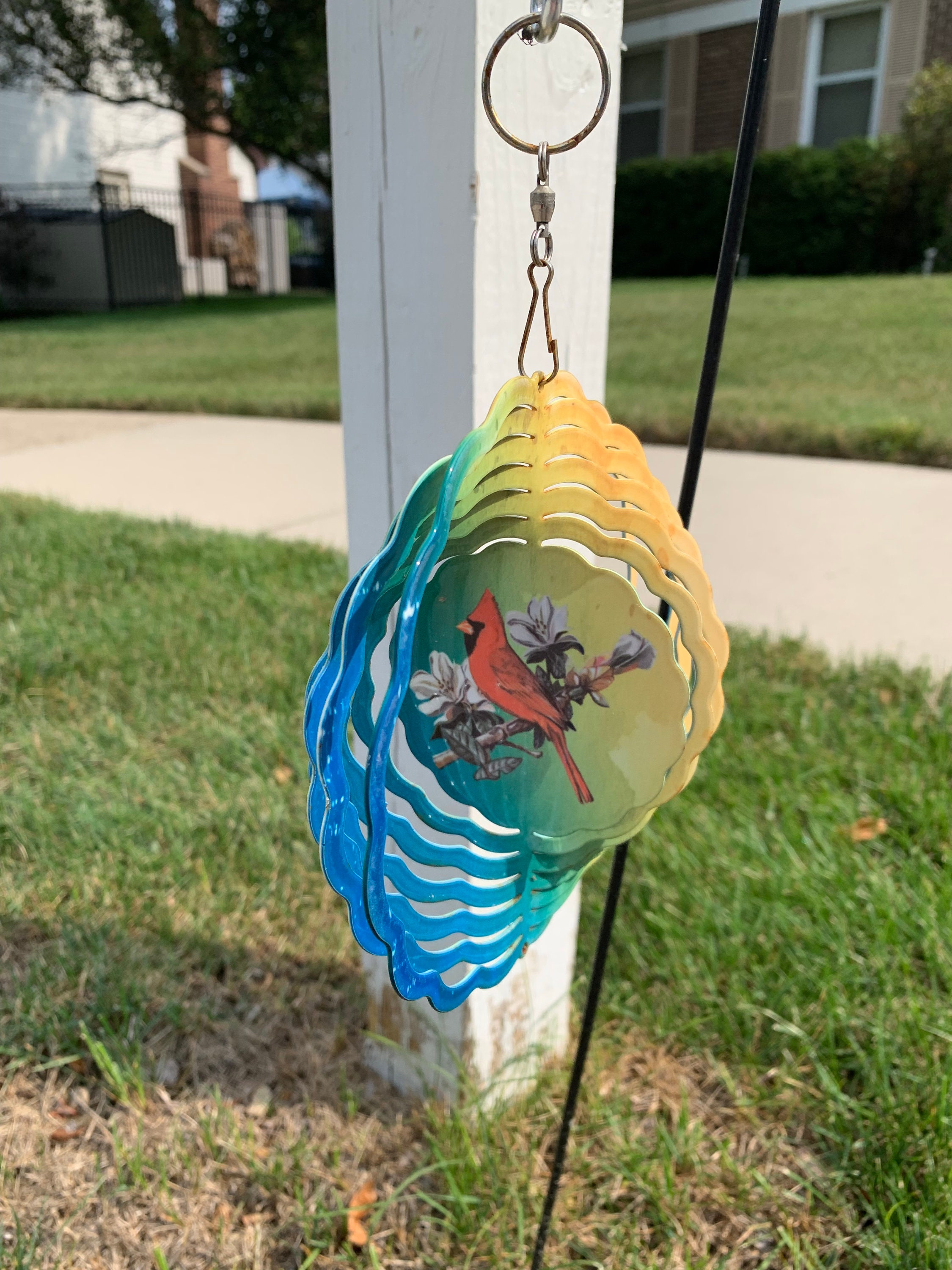 Metal Wind Spinner Unique Wind Spinner Hostess Gift Yard - Etsy