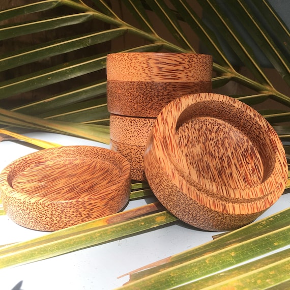 Coconut Wood Container | Etsy