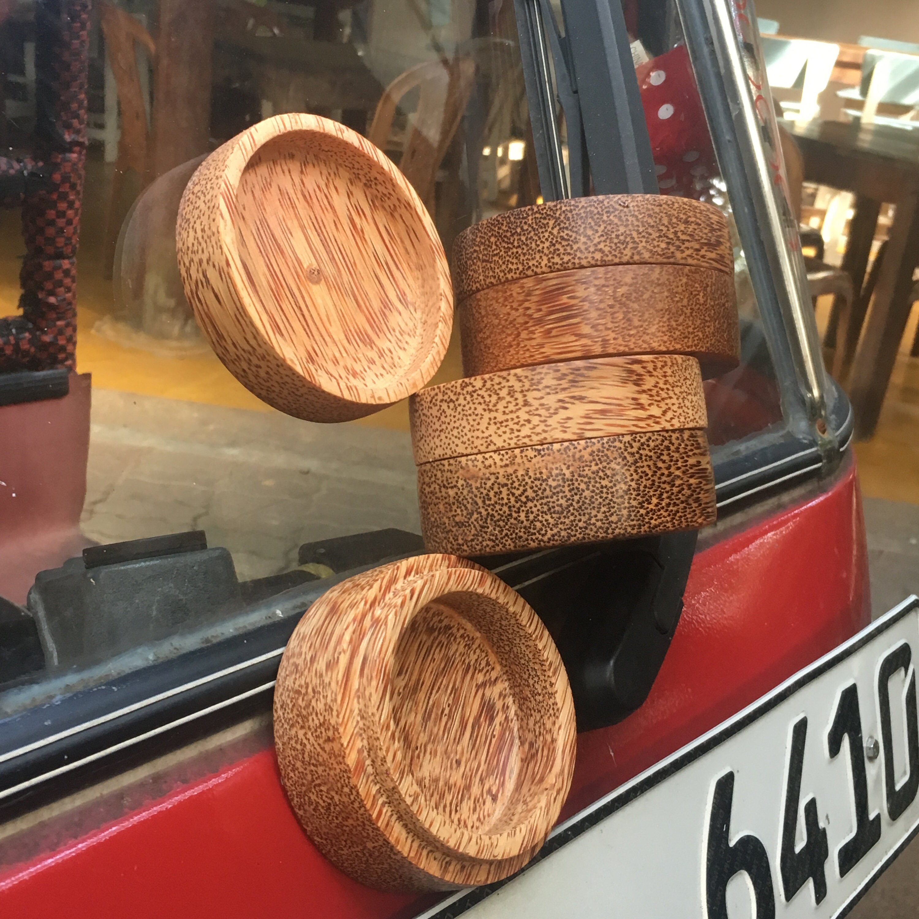 Coconut Wood Container - Etsy