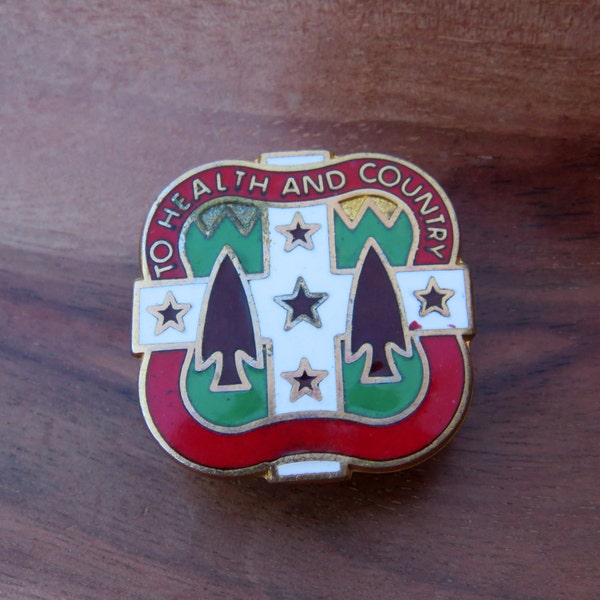 Military Shield Pin - Etsy
