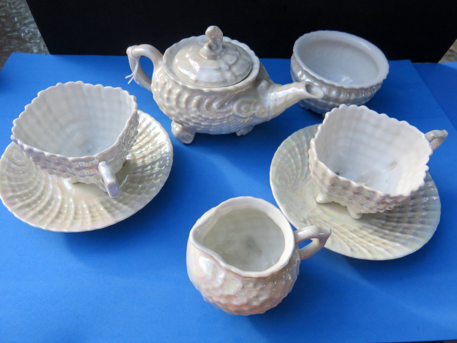 Victoria - Czecho-slovakia, Lustreware Czechoslovakian Tea Set, Tea ...