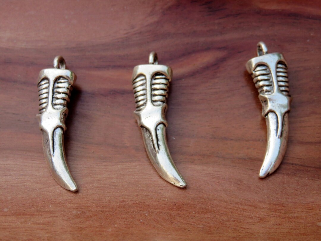 Tribal Bear Claw Saber Tooth Pendant Native American - Etsy