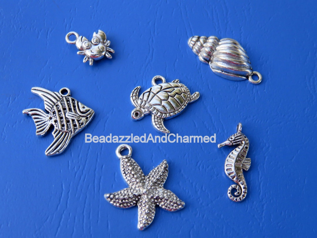 Sea Life Ocean Aquarium Seahorse Sea Turtle Starfish Angel Fish Shell ...