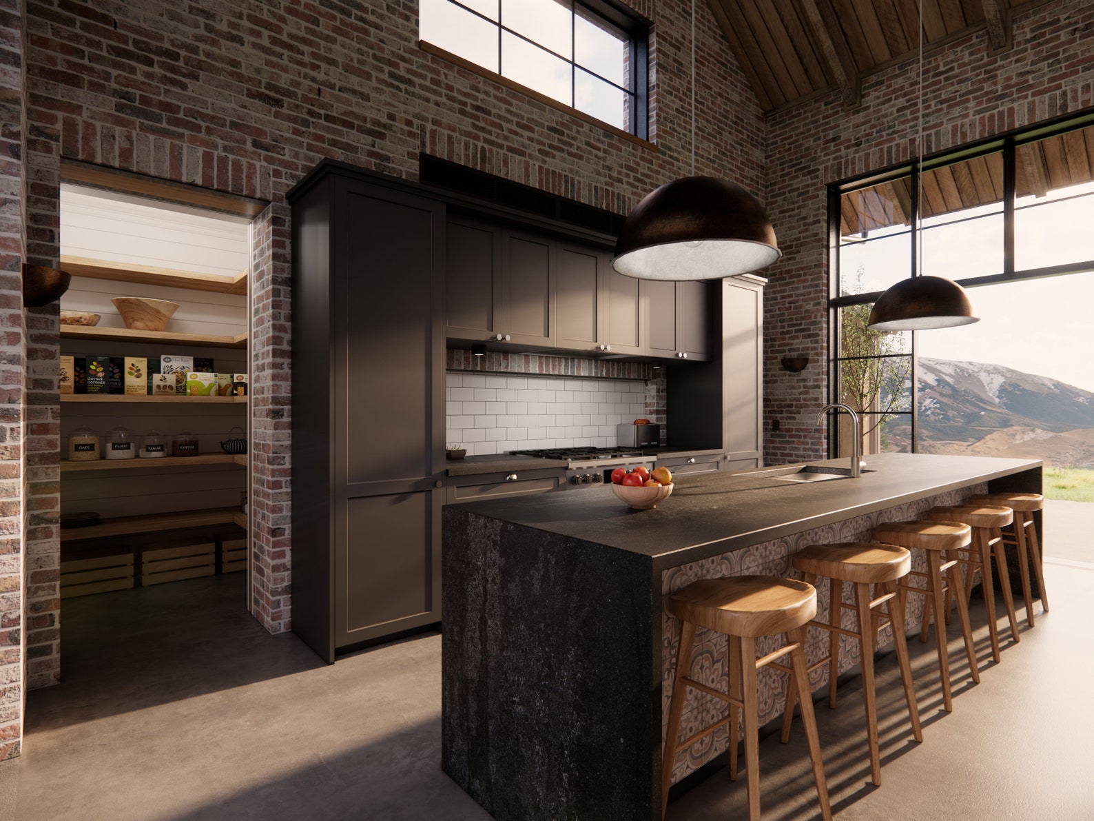 Mill Farm House Plans – 4 Bedroom, 2.5 Bath Rustic Barn Farmhouse ...