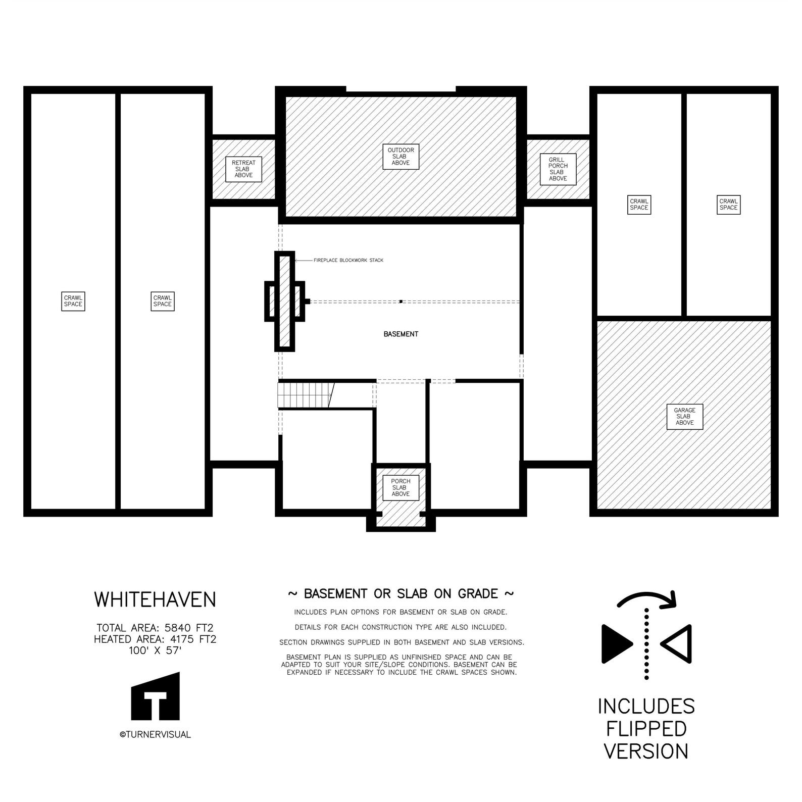 Whitehaven House Plans – Modern Farmhouse Ranch With Loft – 5 Bedroom 6 ...