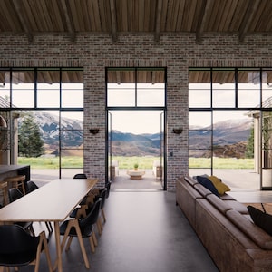 Mill Farm House Plans – 4 Bedroom, 2.5 Bath Rustic Barn Farmhouse ...