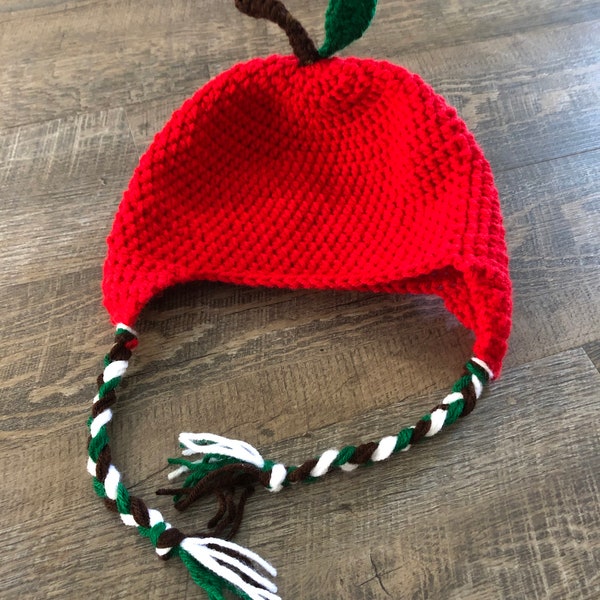Crochet Apple Hat - Etsy
