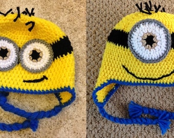 Crochet Minion Hat | Etsy