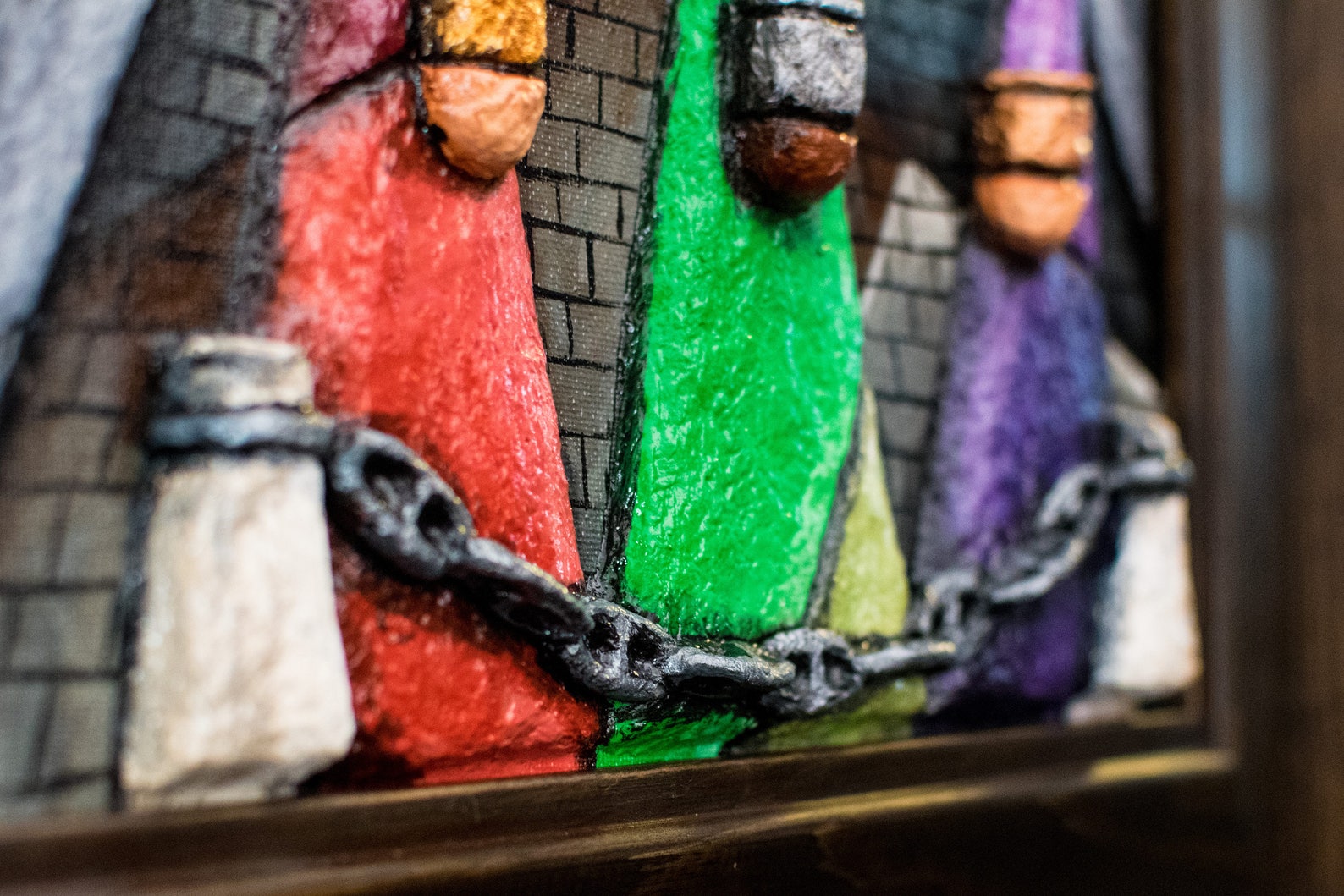 Recycled Paper Three Kings with Capilla del Cristo 11x14 | Etsy