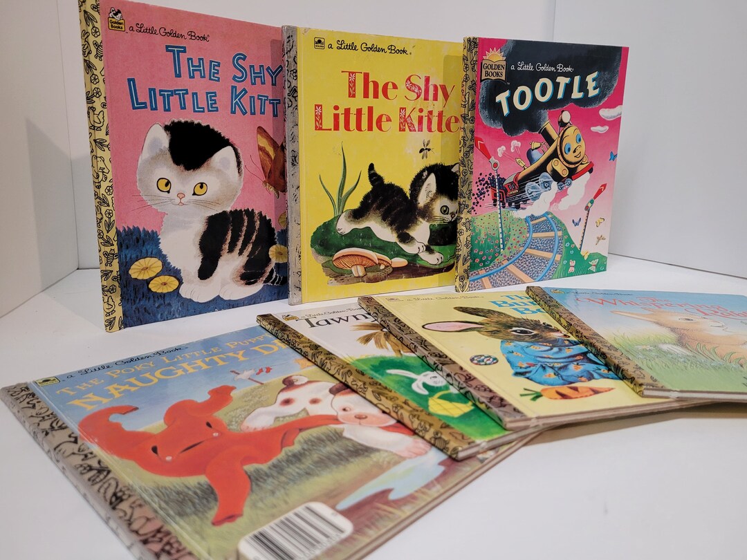 A Little Golden Book Seven 7 Different Stories Bundle Vintage - Etsy