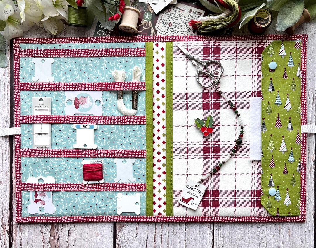 Jamie Stitch Case PDF Sewing Pattern: Needlework Project Organizer ...