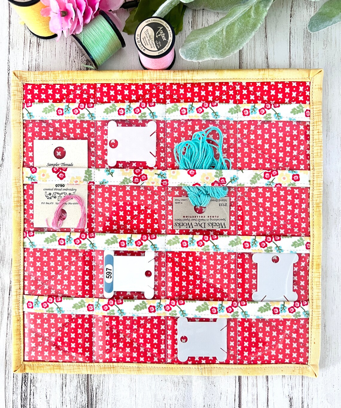 The Floss Fellow Stitching Accessory PDF Sewing Pattern. Make & Sell ...