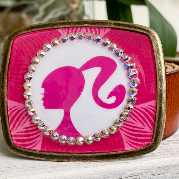 Barbie Belt Buckle - Etsy