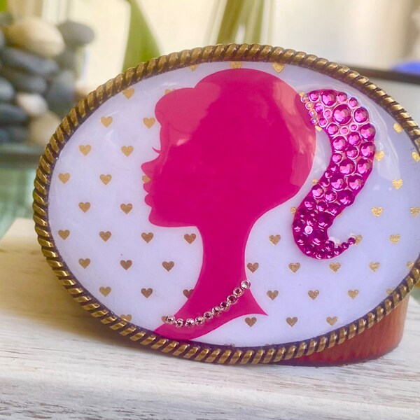 Barbie Belt Buckle - Etsy