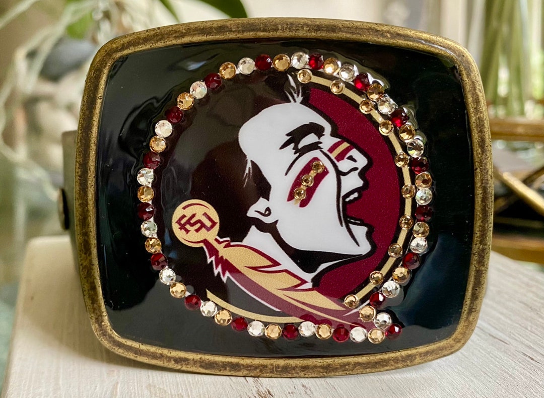 Florida NCAA Seminole Custom Belt Buckle - Etsy