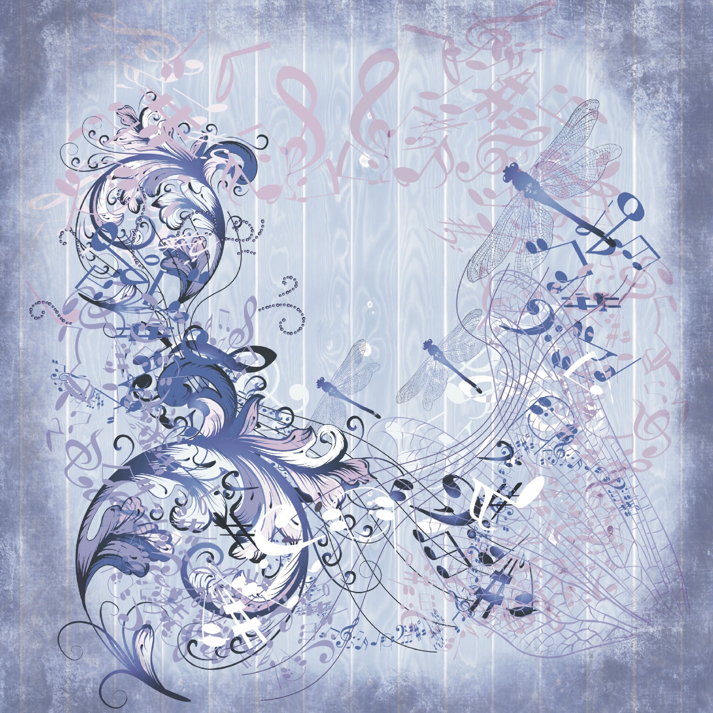 Music-themed Vintage Paper Pack – 12x12 Digital Collage Sheets for ...