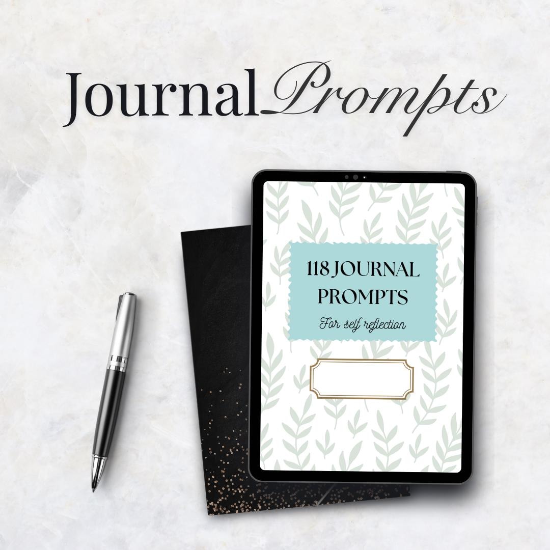 118 Digital Journal Prompts for Self Reflection - Made for E-ink ...