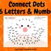 Dot to Dot Exercise Book Letter & Number for Toddler | 34 PAGES ...