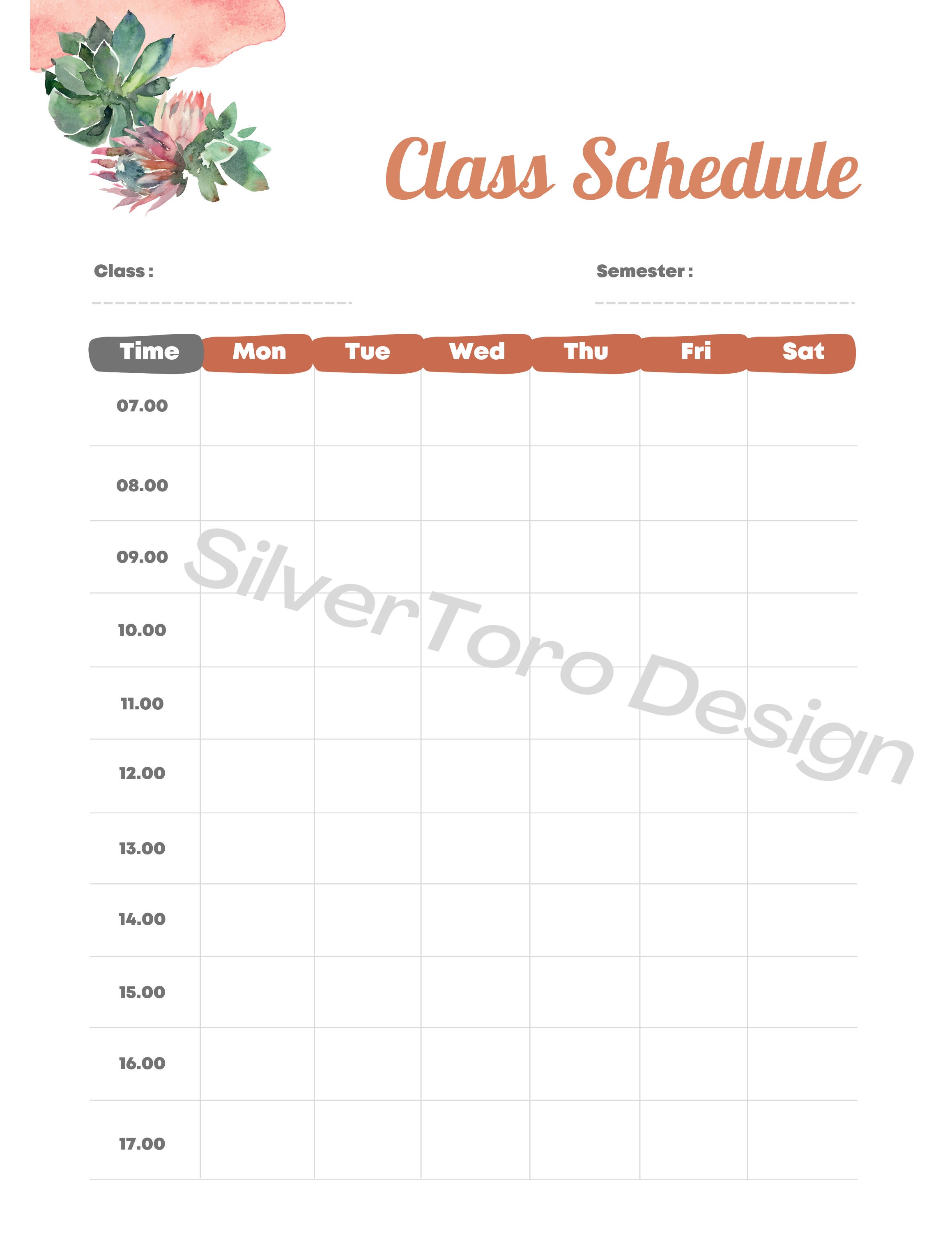 Digital Lesson Plan Template, Printable Lesson Plan, Weekly, Daily ...
