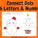 Dot to Dot Exercise Book Letter & Number for Toddler | 34 PAGES ...
