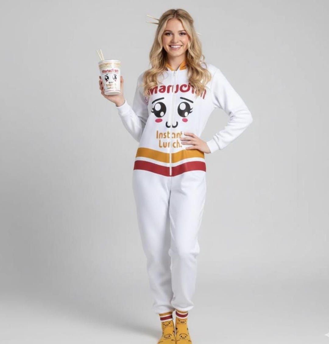 Maruchan Ramen Onesie ∣ Cup Noodle Instant Lunch Jumpsuit ∣ Funny ...