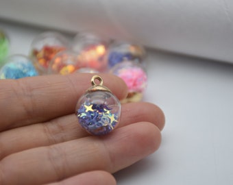Crystal Ball Charm | Etsy