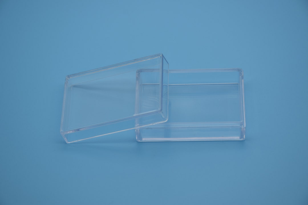 6 Rectangle Clear Plastic Box,transparent Ps Box With Lid,clear Box ...
