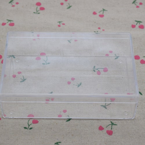 6 Rectangle Clear Plastic Boxtransparent Ps Box With - Etsy