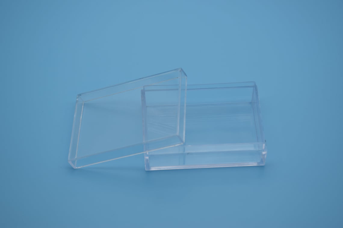 4 Rectangle Clear Plastic Box,transparent Ps Box With Lid,clear Box ...