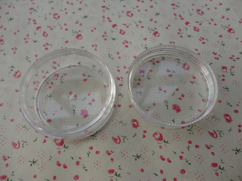 10 Round Clear Plastic Box,transparent Ps Box With Lid,clear Box ...