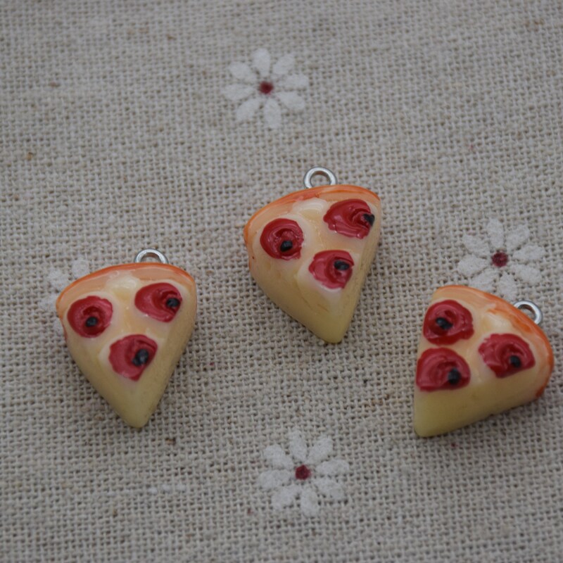 Pizza Charm - Etsy