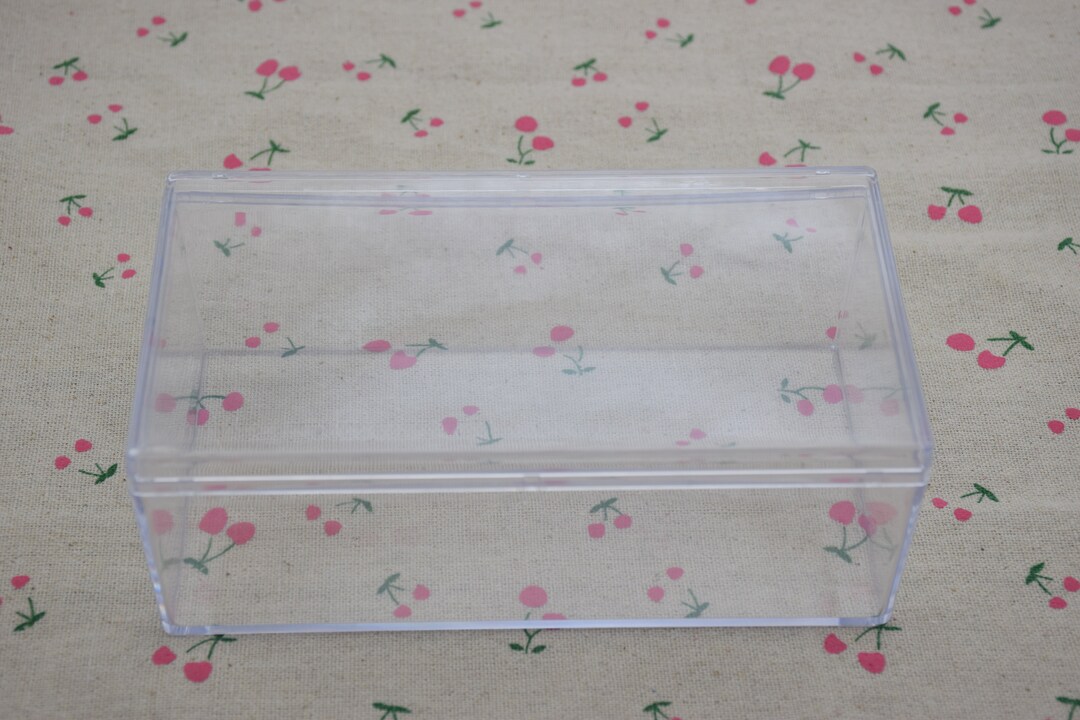 1 Rectangle Clear Plastic Box,transparent Ps Box With Lid,clear Box ...