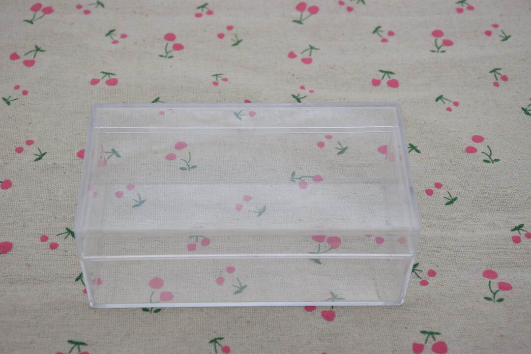 2 Rectangle Clear Plastic Box,transparent Ps Box With Lid,clear Box ...